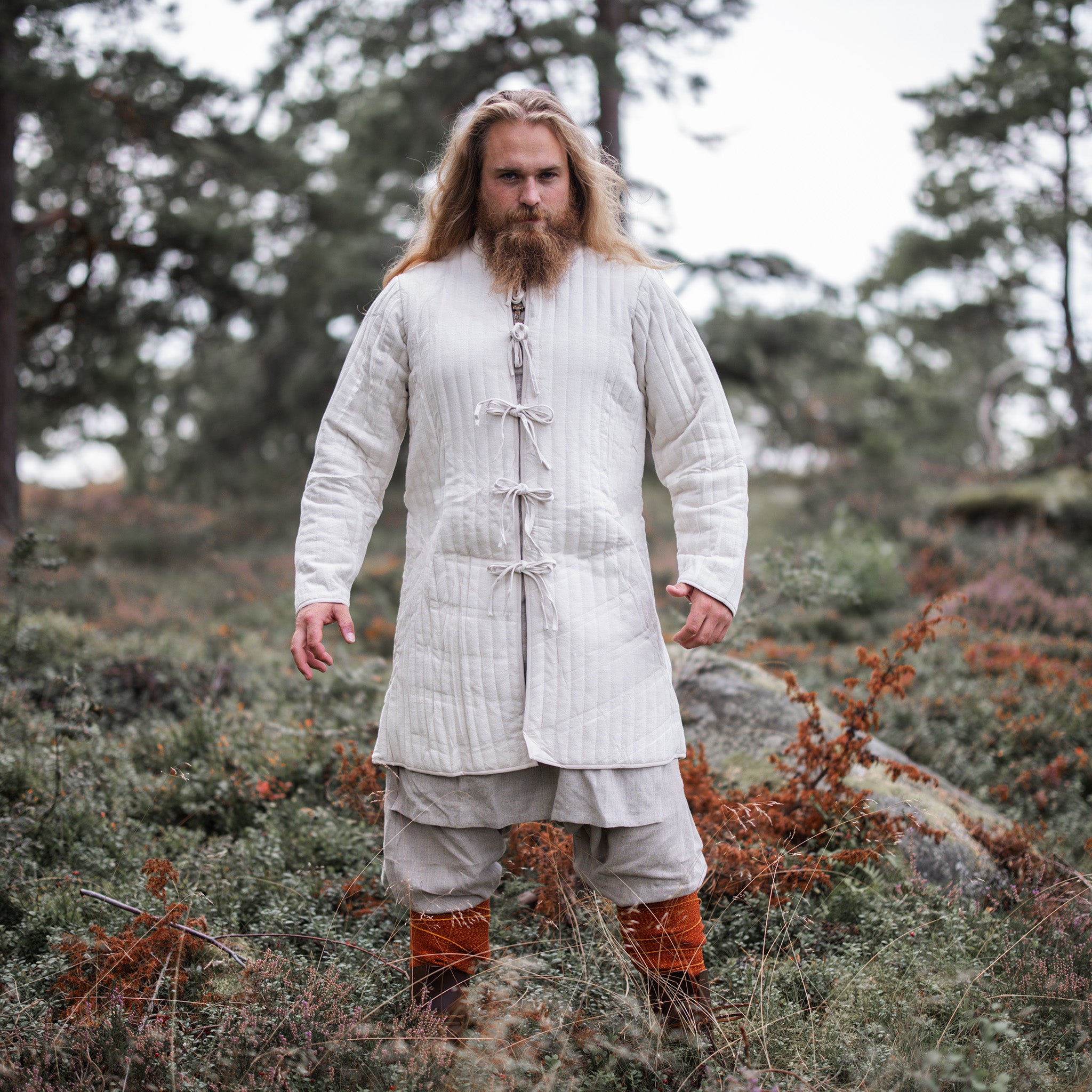Treyja, Padded Coat, Off-white – Grimfrost