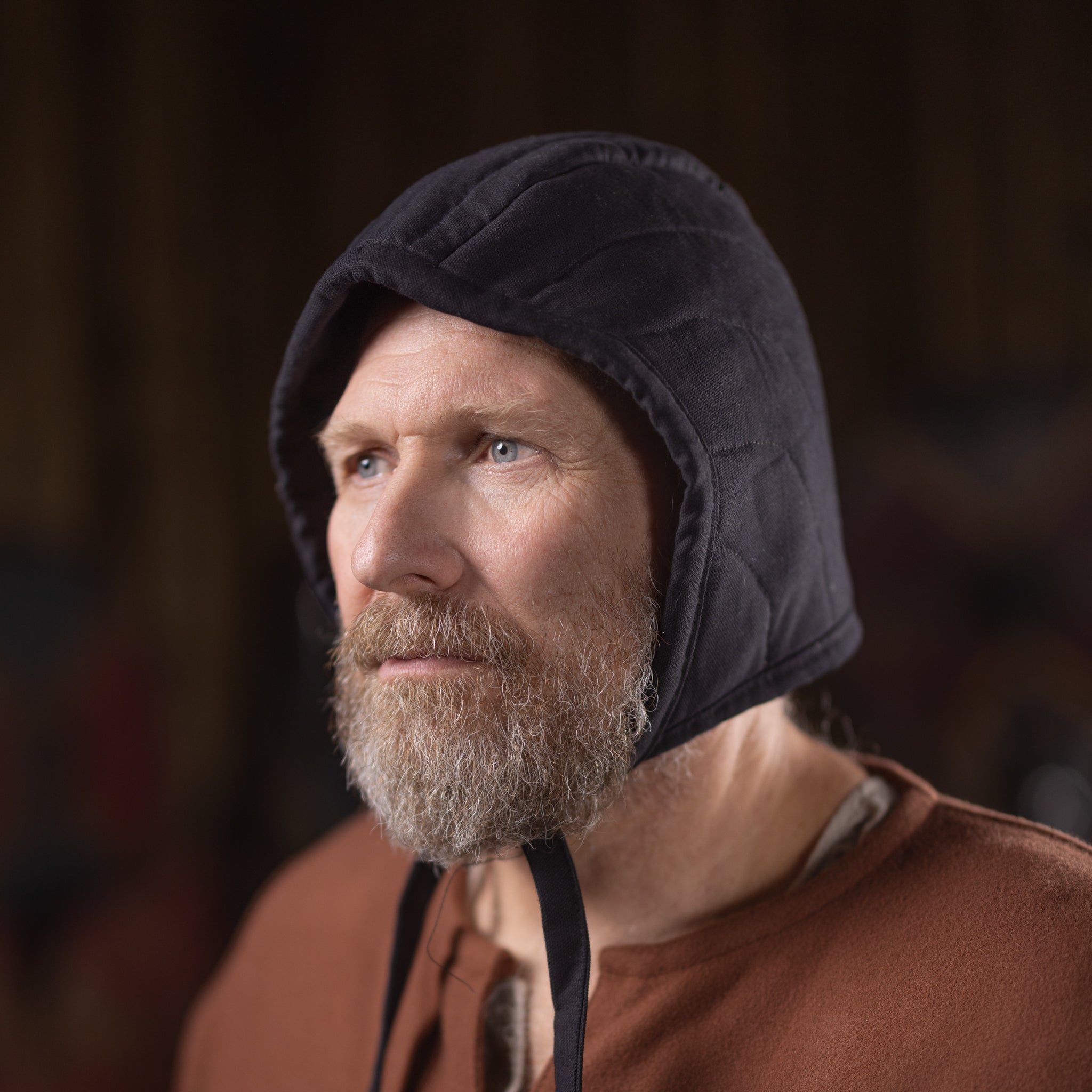 Hufa, Padded Hood, Black – Grimfrost