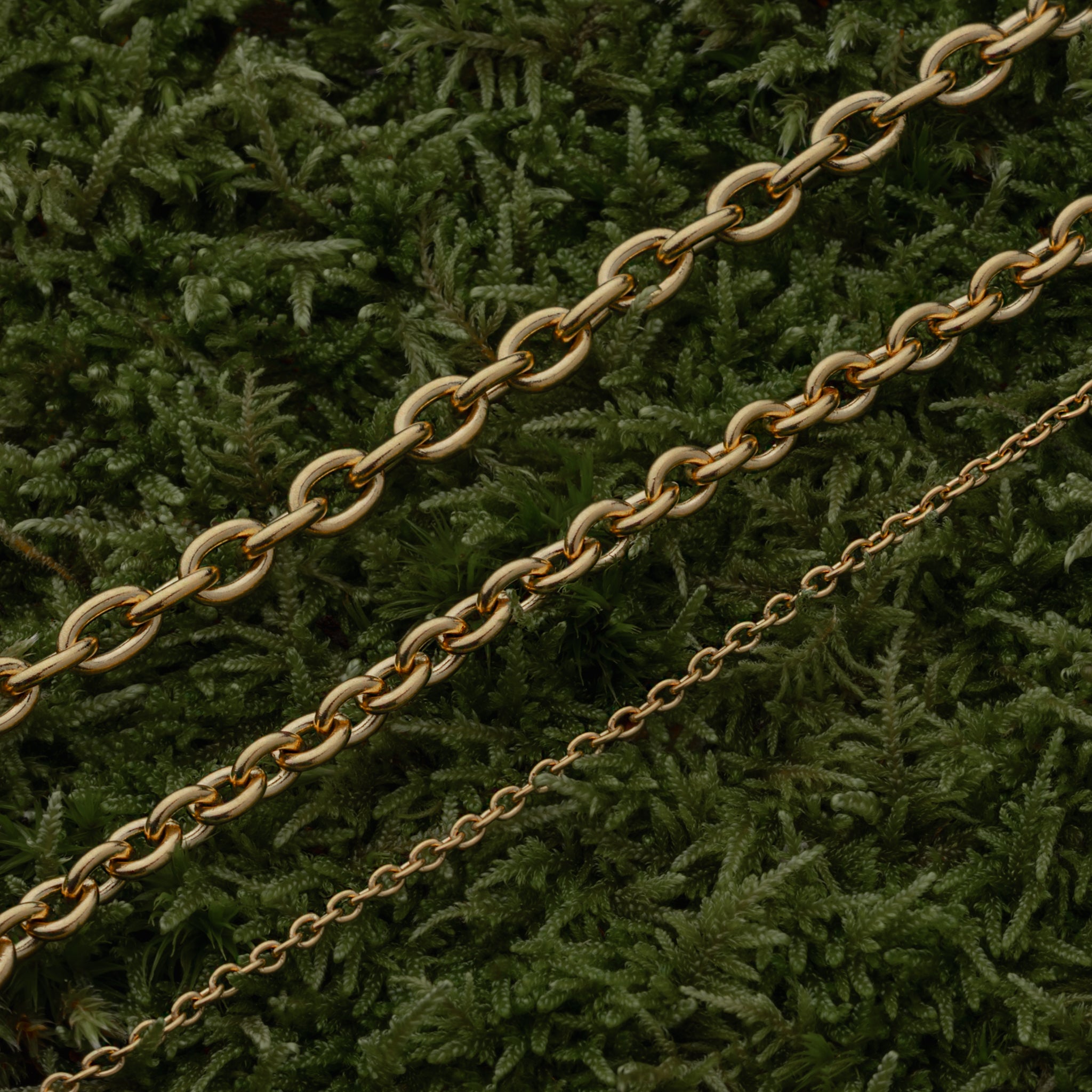 Viking O Chain, Gold Plated – Grimfrost