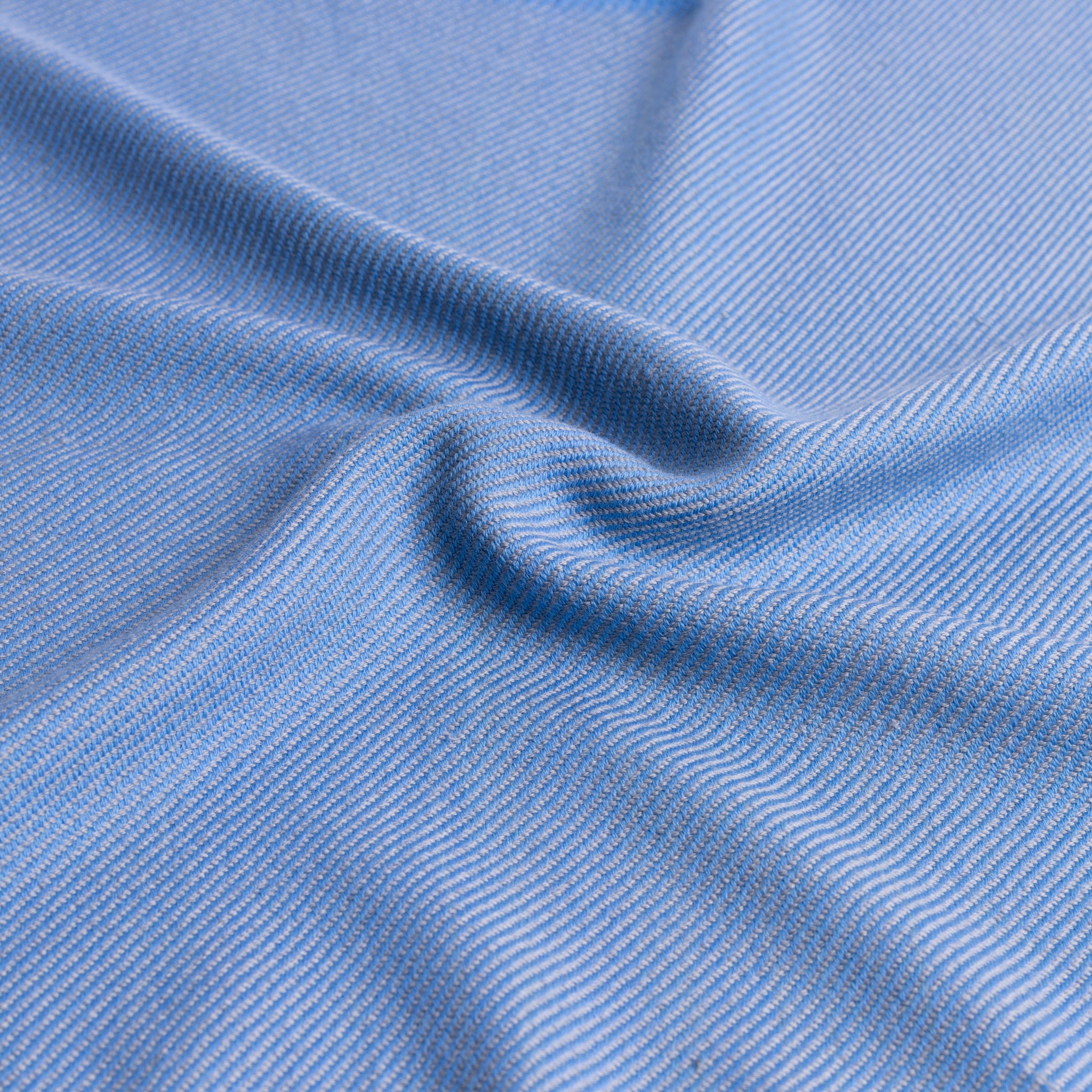 Twill Wool, Handwoven, Plant Dye Indigo and Grey – Grimfrost