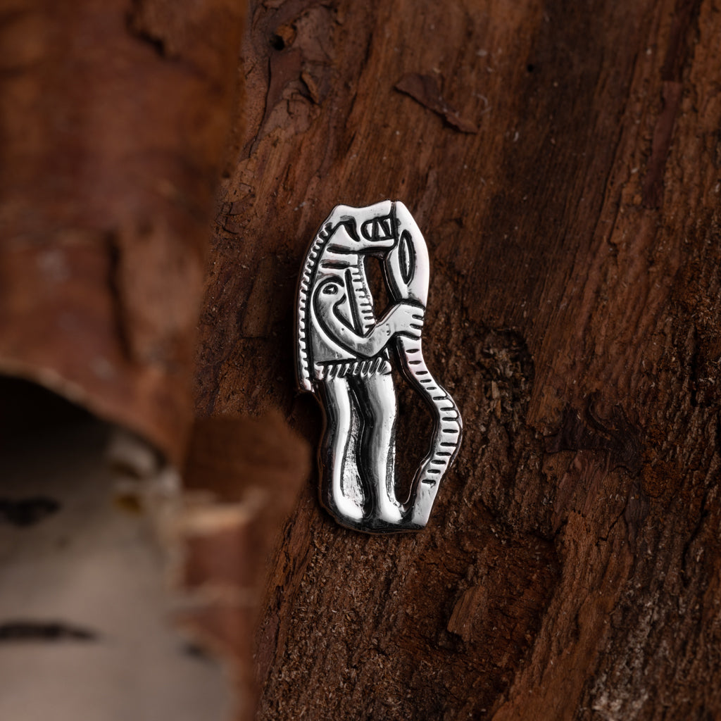 Ulfhedinn Pendant, Silver – Grimfrost